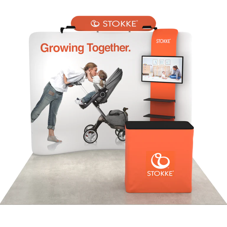 10x10 Promo Booth G – Roca Displays