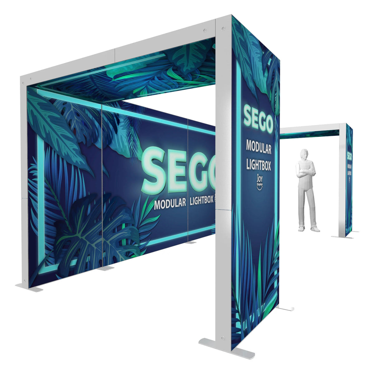 Glowbox 10x20 Booth GBA2021 – Roca Displays