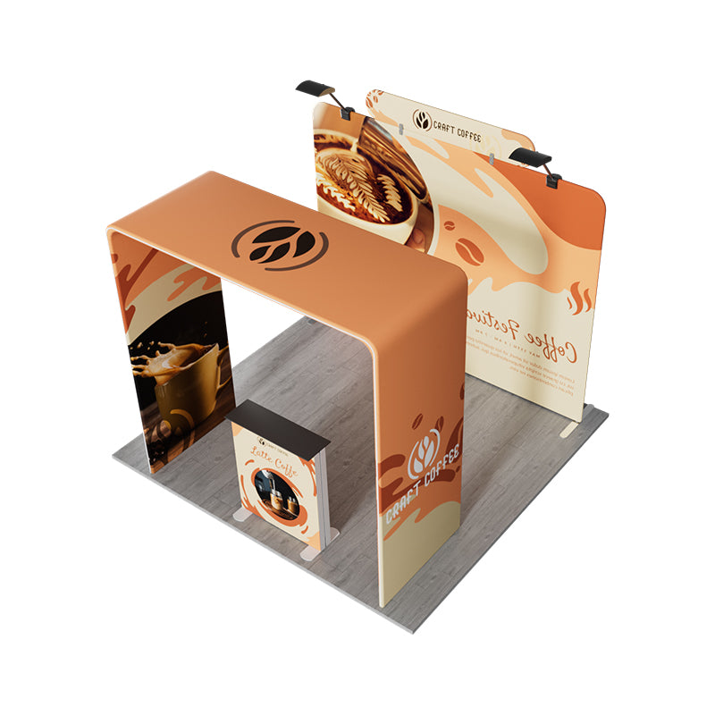 10x10 Promo Booth A – Roca Displays